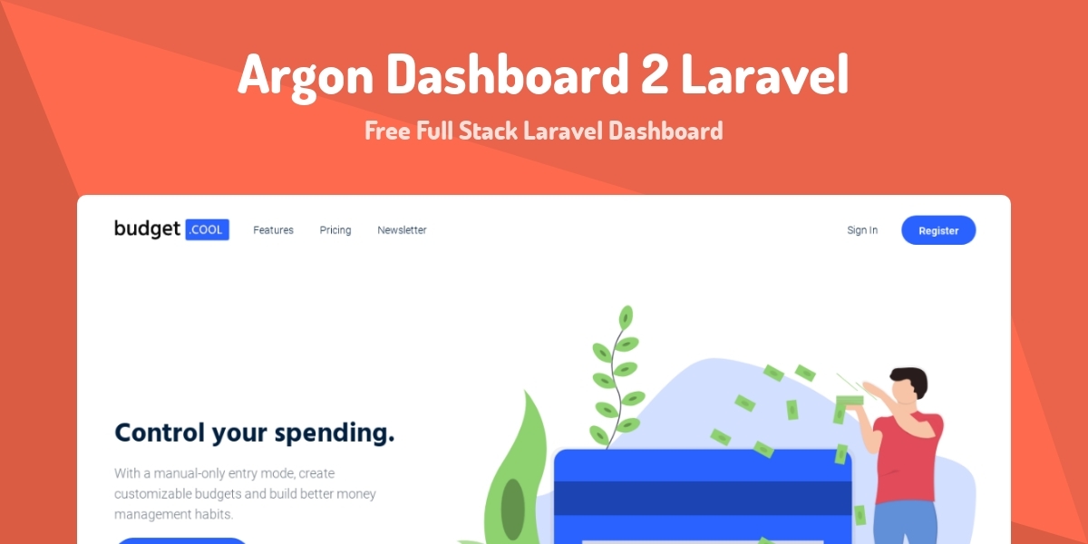 Argon Dashboard 2 Laravel - Free Full Stack Laravel Dashboard - Made ...