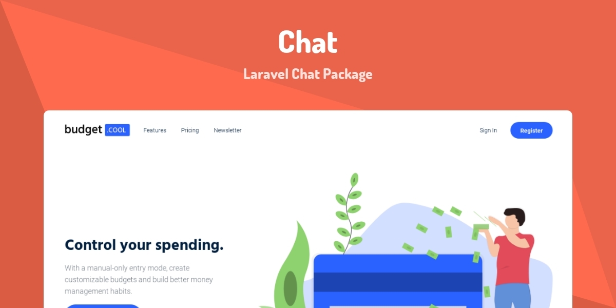 Chat - Laravel Chat Package - Made with Laravel