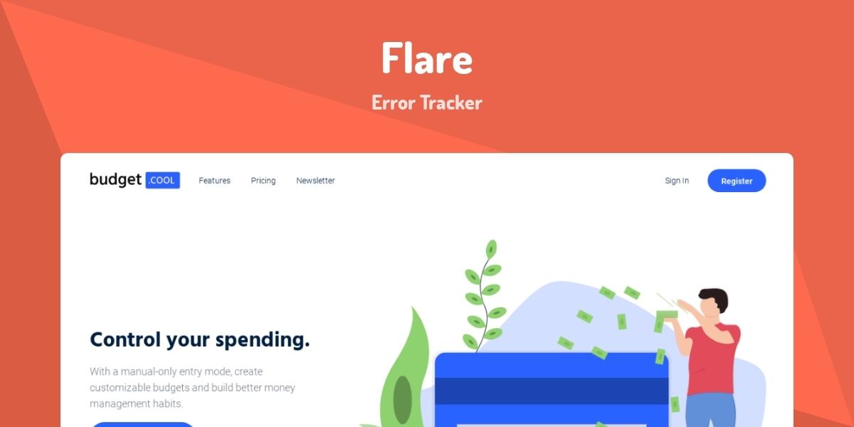 Flare Error Tracker Made With Laravel