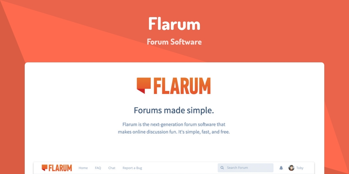 Flarum - Forum Software - Made with Laravel