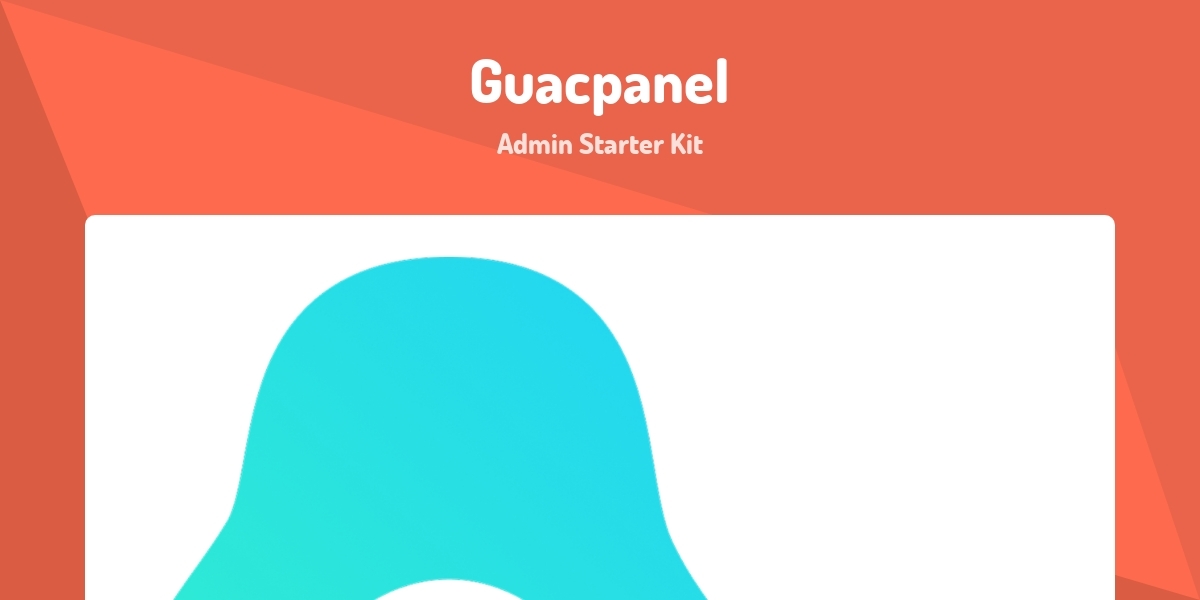 Guacpanel - Admin Starter Kit - Made with Laravel