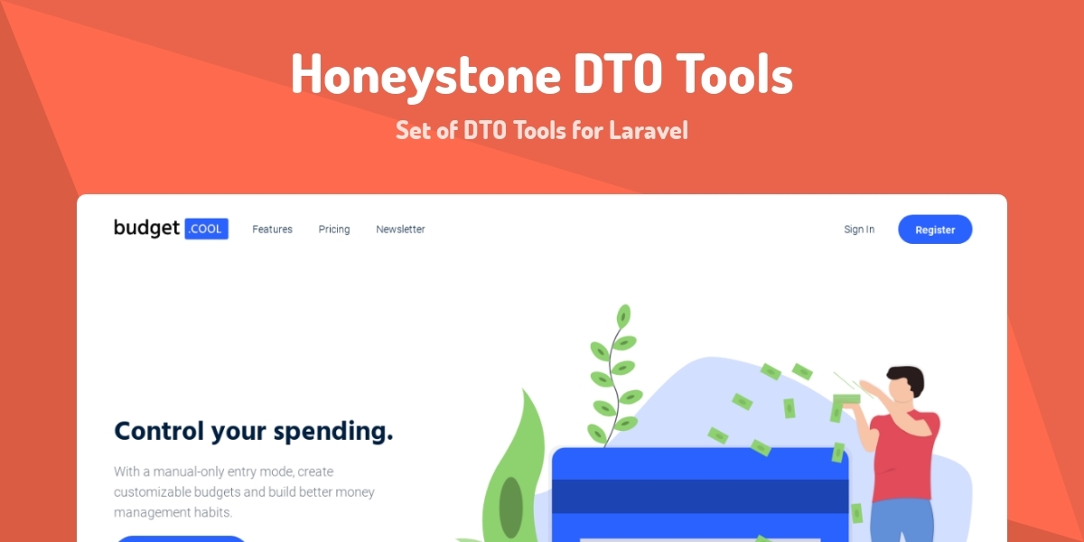 Honeystone DTO Tools - Set of DTO Tools for Laravel - Made with Laravel