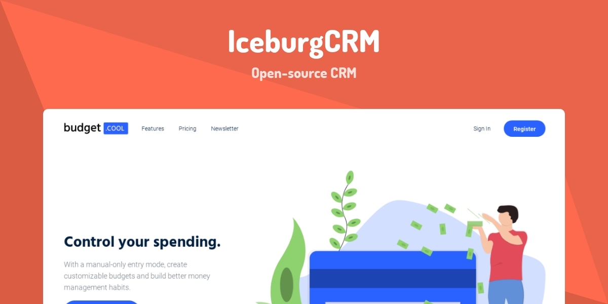 IceburgCRM - Open-source CRM - Made with Laravel