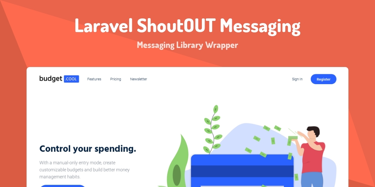 Laravel ShoutOUT Messaging - Messaging Library Wrapper - Made with Laravel