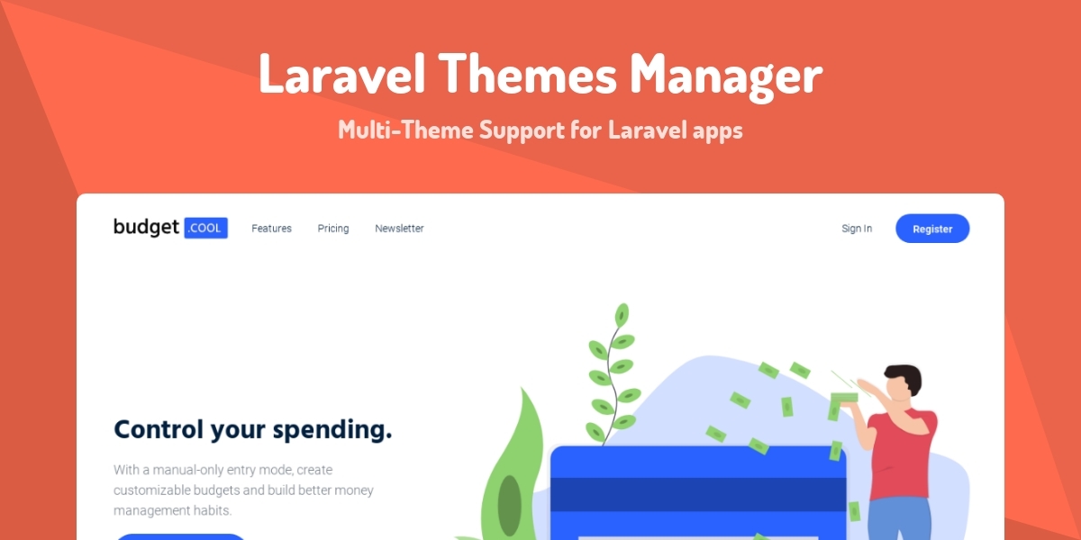 Laravel Themes Manager - Multi-Theme Support for Laravel apps - Made with Laravel