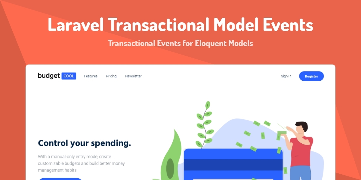 Laravel Transactional Model Events - Transactional Events for Eloquent Models - Made with Laravel