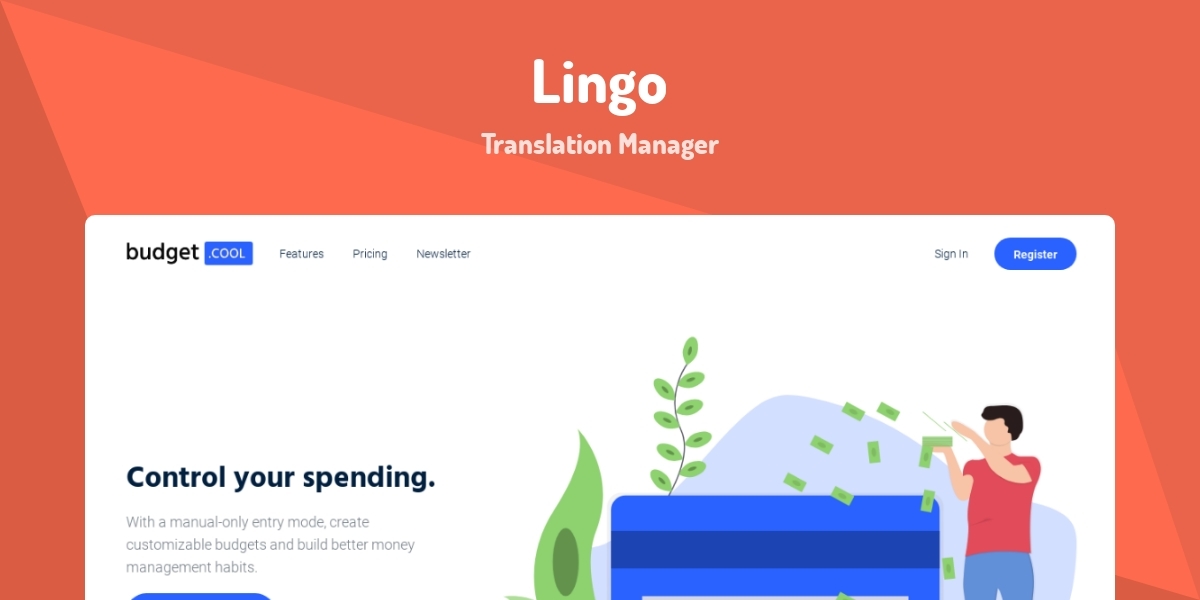 Lingo - Translation Manager - Made with Laravel