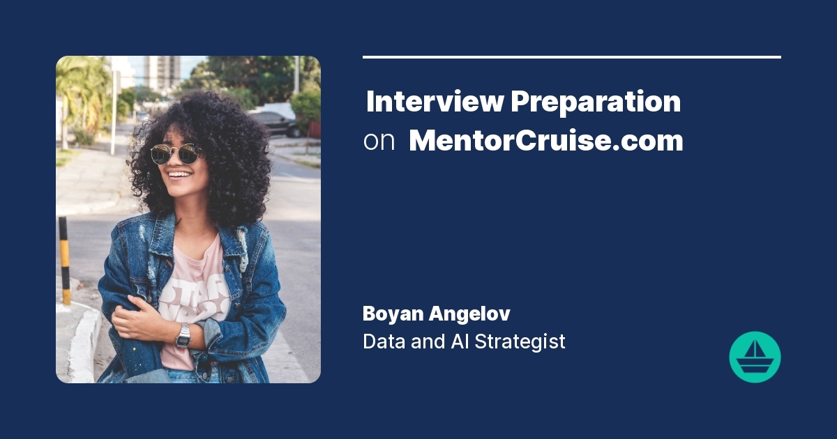 Book Interview Preparation with Boyan Angelov - MentorCruise