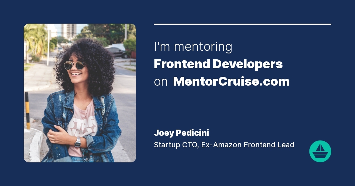 Joey Pedicini - Career Growth Mentor on MentorCruise