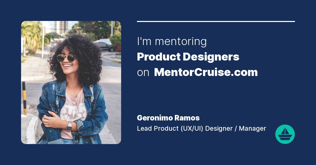 Geronimo Ramos - Ux/Ui Mentor on MentorCruise