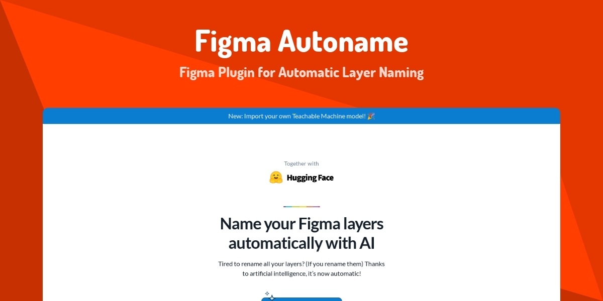 Figma Autoname - Figma Plugin for Automatic Layer Naming - Made with Svelte