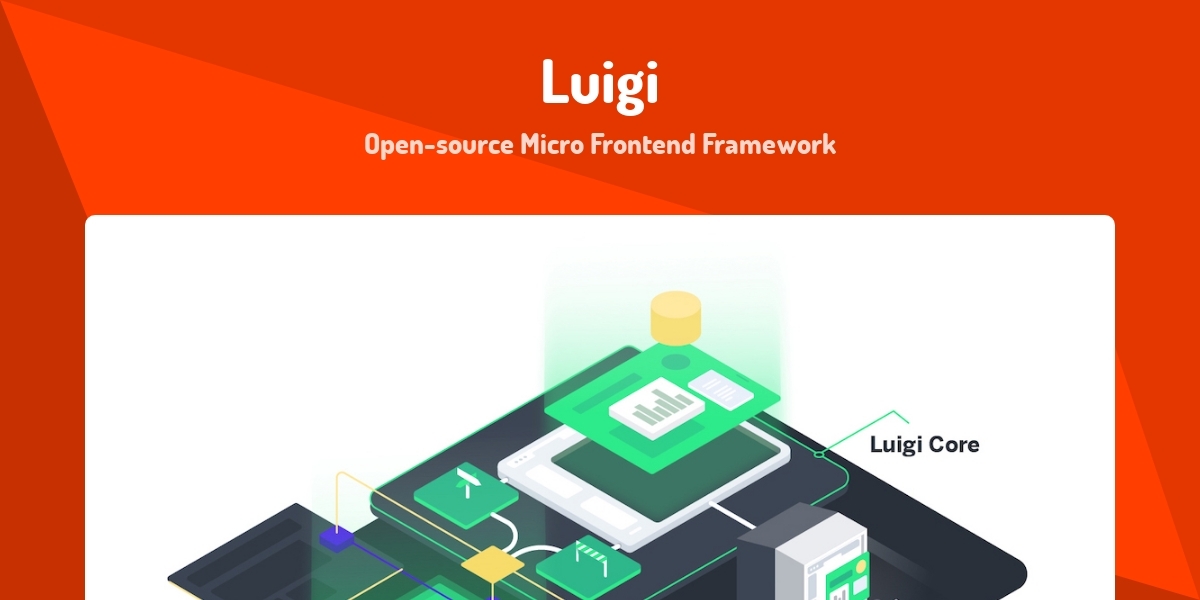 Luigi - Open-source Micro Frontend Framework - Made with Svelte