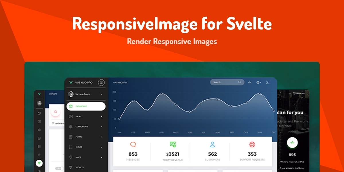 ResponsiveImage for Svelte - Render Responsive Images - Made with Svelte