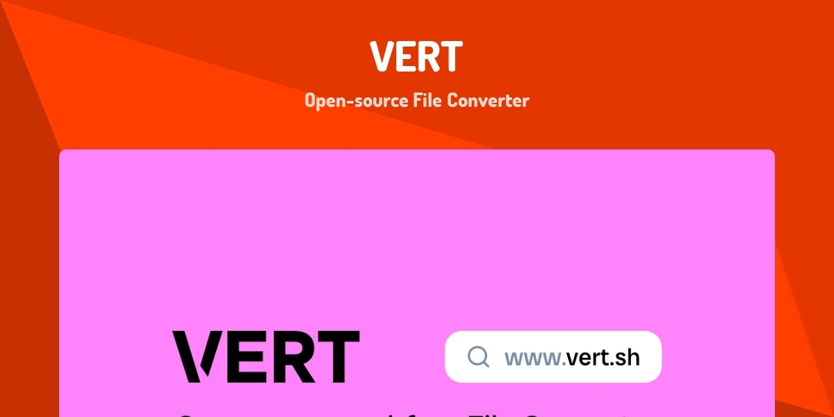 VERT - Open-source File Converter - Made with Svelte