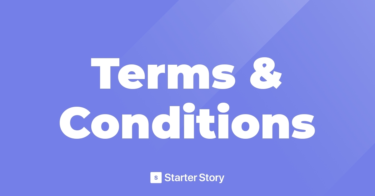 Terms & Conditions