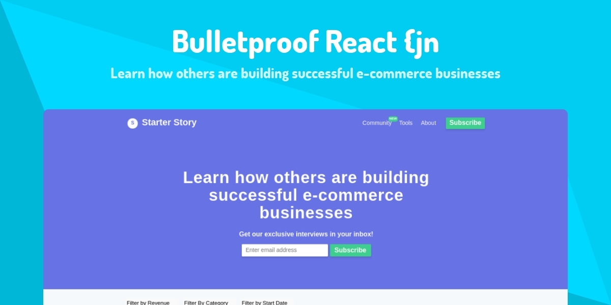 Bulletproof React 🛡️⚛️ Guide To Build Scalable React Apps Made With Reactjs 