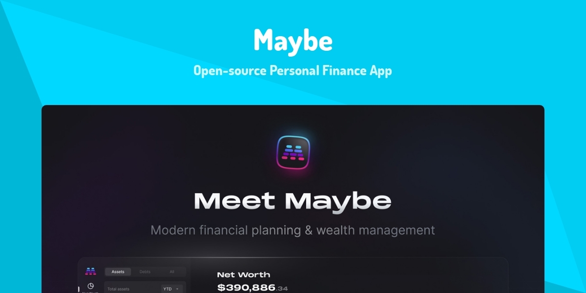 Maybe - Open-source Personal Finance App - Made with React.js