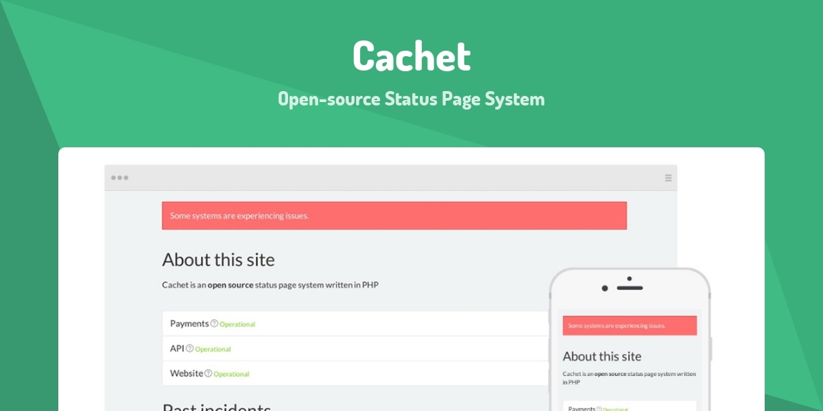 Cachet - Open-source Status Page System - Made with Vue.js