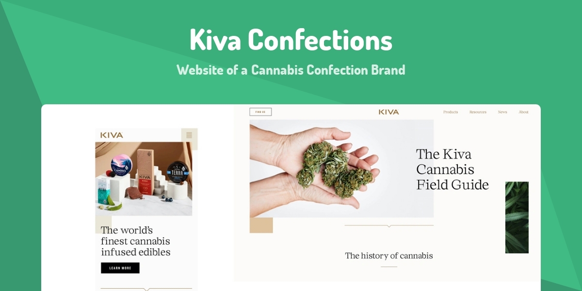 Kiva Confections - Website of a Cannabis Confection Brand - Made with ...
