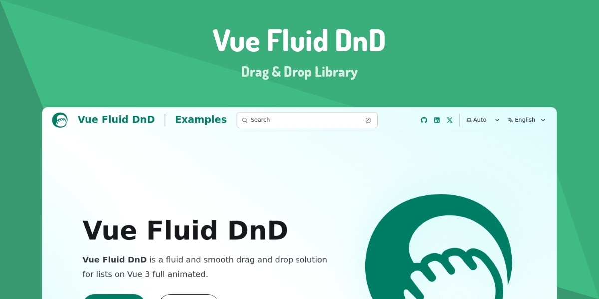 Vue Fluid Dnd Drag And Drop Library Made With Vue Js